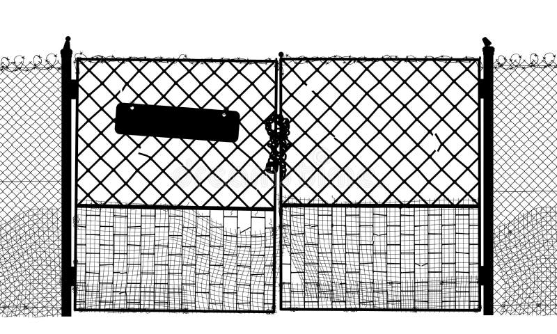 Locked Gate Stock Illustrations – 1,593 Locked Gate Stock Illustrations ...
