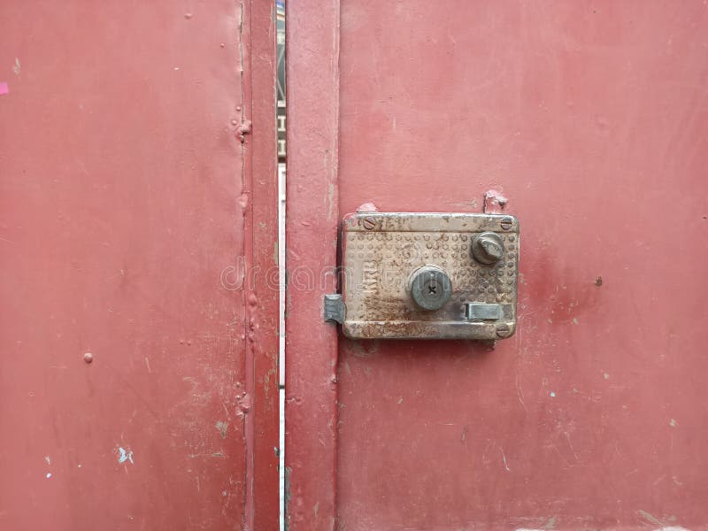 Old Gate Lock stock photo. Image of gate, sheet, lock - 250778440