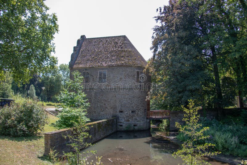 Old gatehouse building stock photo. Image of gatehouse - 252167622