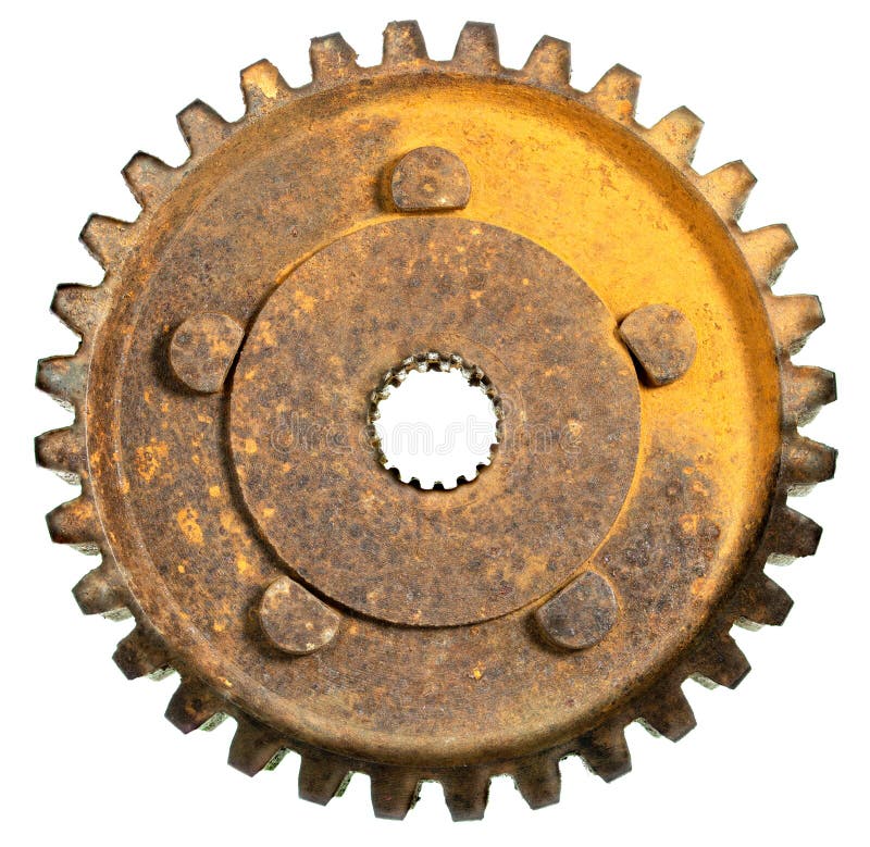 Old gear covered in rust stock image. Image of corrosion - 196973217