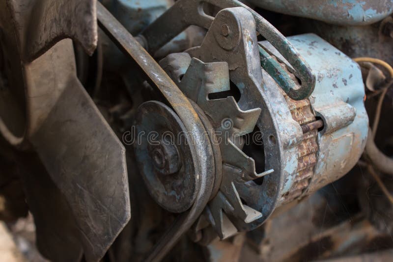 Old generator stock photo. Image of dirty, generator - 51785278