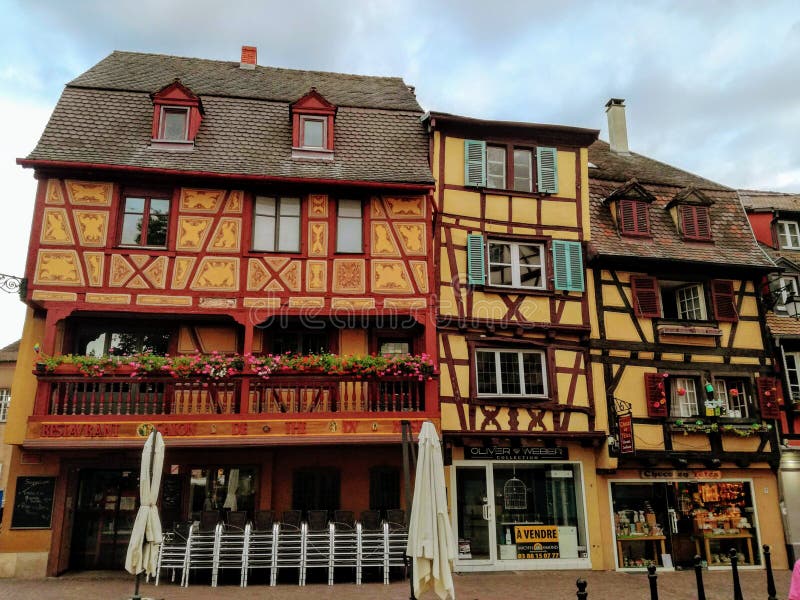 Old German architecture editorial stock photo. Image of german - 139471728