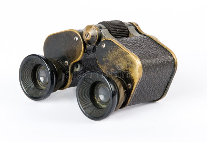 Vintage binoculars stock photo. Image of surveillance - 13407274