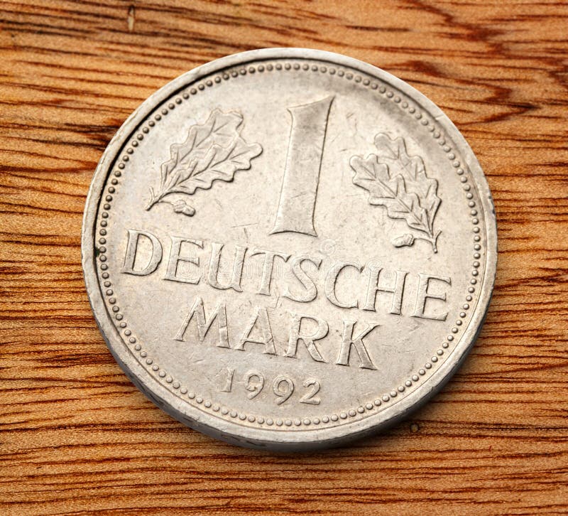 German coin 1 pfennig stock photo. Image of bank, currency - 175093140