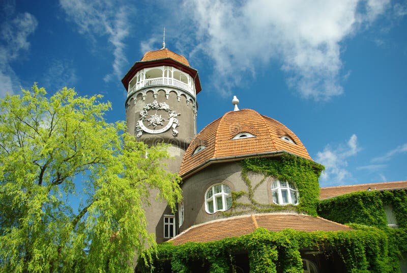 Old german-style building stock photo. Image of svetlogorsk - 12547158