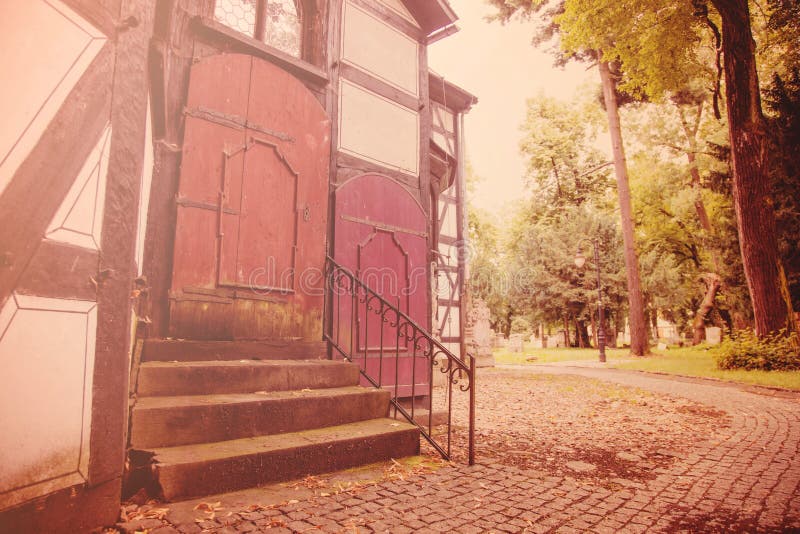 Old Germany Lock on Red Door, Stock Image - Image of door, open: 98308123