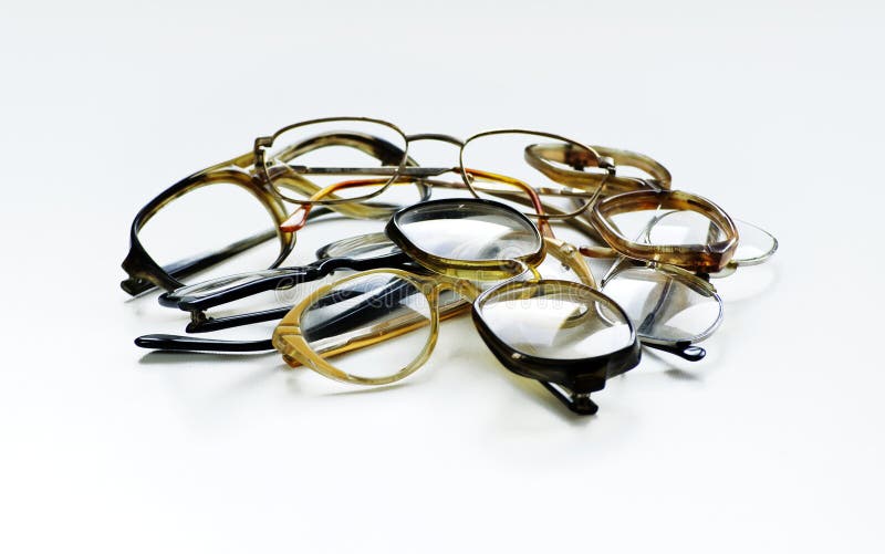 Old glasses stock image. Image of reading, frames, outdated - 17442037
