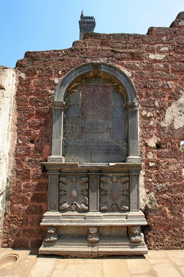 Old Goa stock photo. Image of facade, catholic, jesus - 27416414