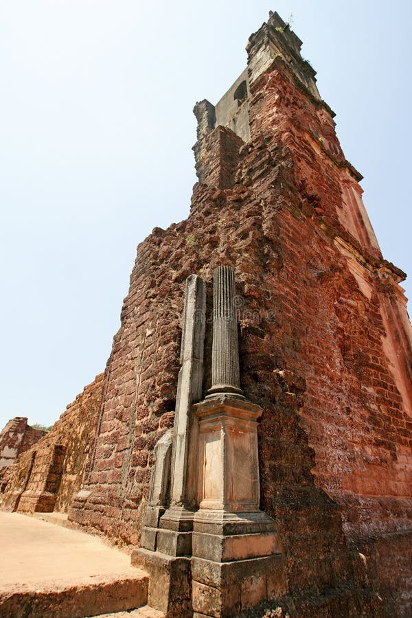 Old Goa stock image. Image of panjim, interior, asia - 27416417