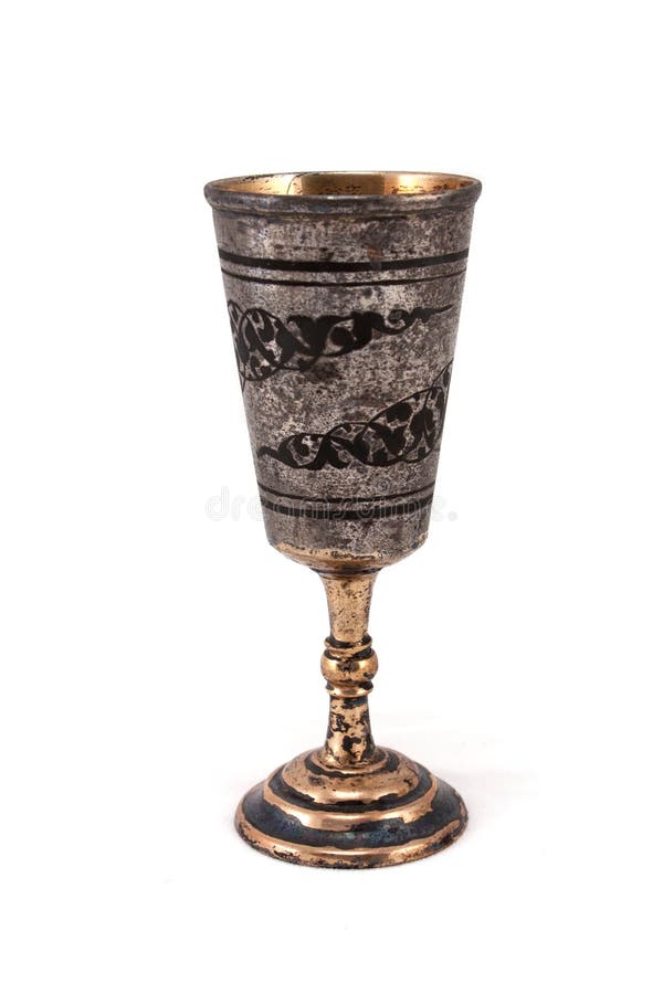 Golden goblet stock photo. Image of isolated, glowing - 23967032