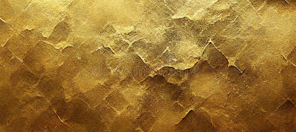 Image of Old Gold Paper Texture Cardboard Background Stock Illustration ...