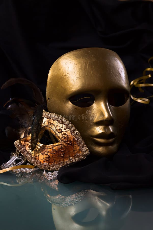 273 Old Gold Venetian Masks Stock Photos - Free & Royalty-Free Stock ...