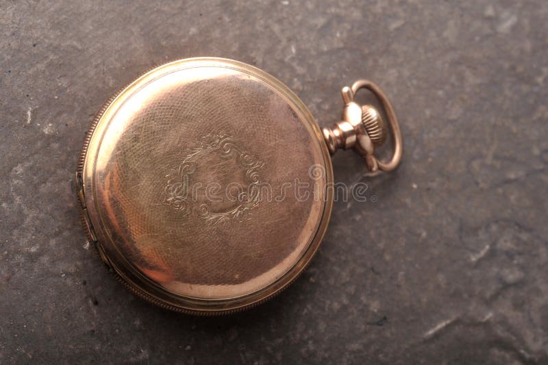Old gold watch stock image. Image of antique, isolated - 11753403