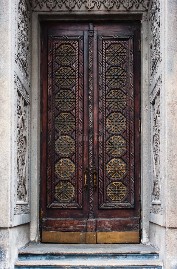Old gothic door stock image. Image of castle, knob, doorway - 30594031