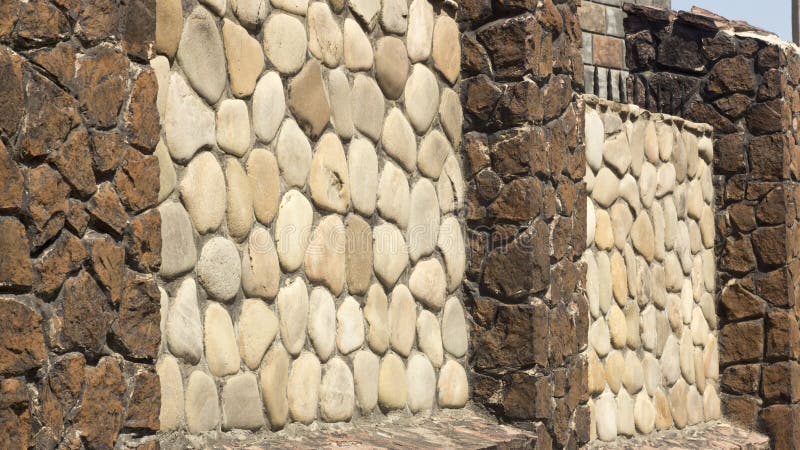 Old Gothic Stone Wall of Rubble Stock Image - Image of brick ...