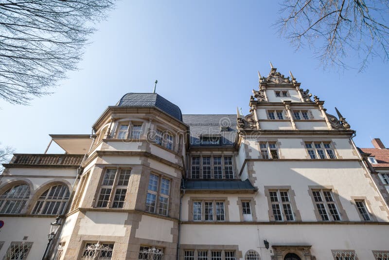 Old Goverment Building Minden Germany Stock Image - Image of minden ...