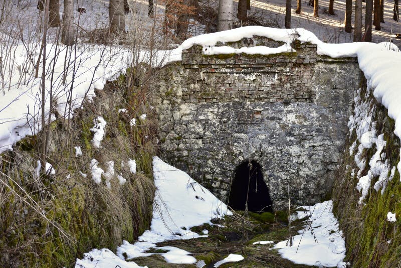 Old graphite mine stock image. Image of mineral, nature - 86596907