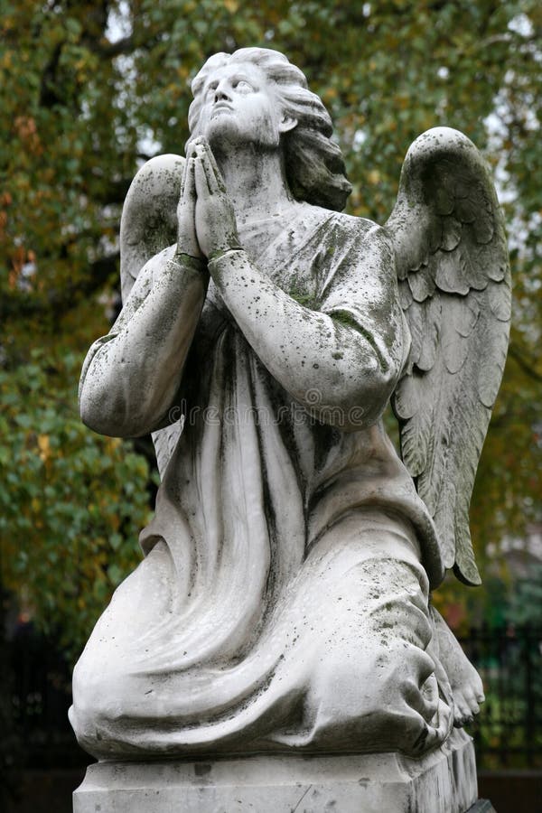Old grave angel stock photo. Image of city, rock, death - 24530512