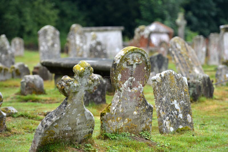 Old graves stock photo. Image of death, village, memorial - 95272274