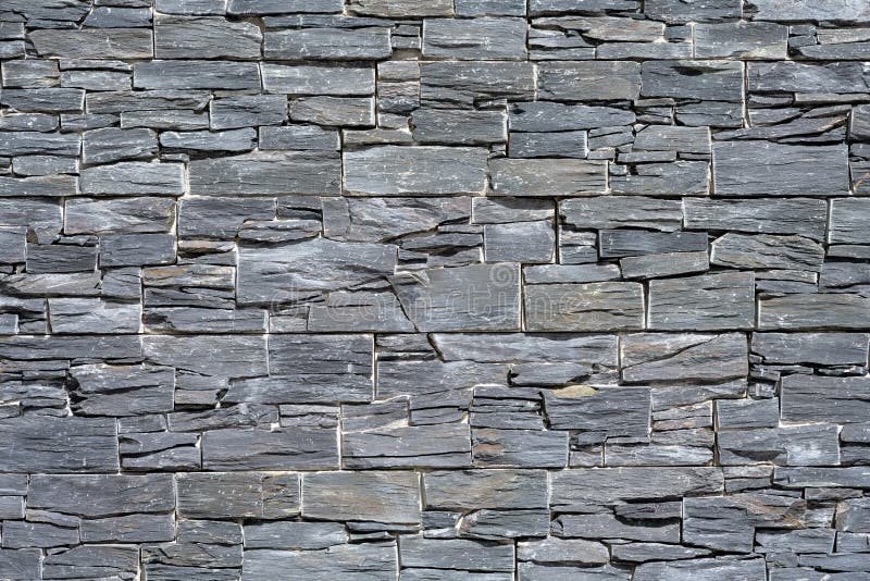 Old gray slate wall stock image. Image of basalt, castle - 258024887