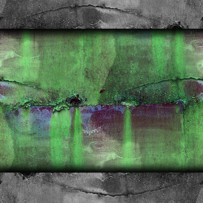 Old Green Iron Line Background Texture Stock Illustration ...