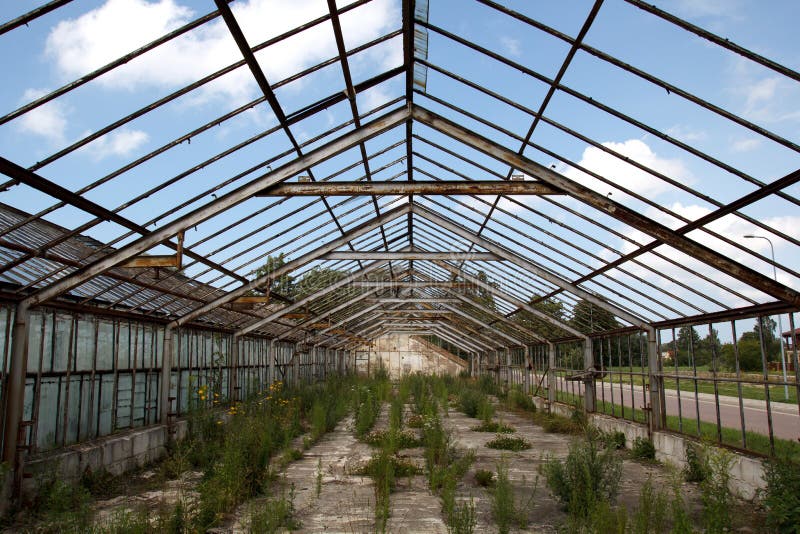 Old greenhouse stock image. Image of architecture, glasshouse - 26546817
