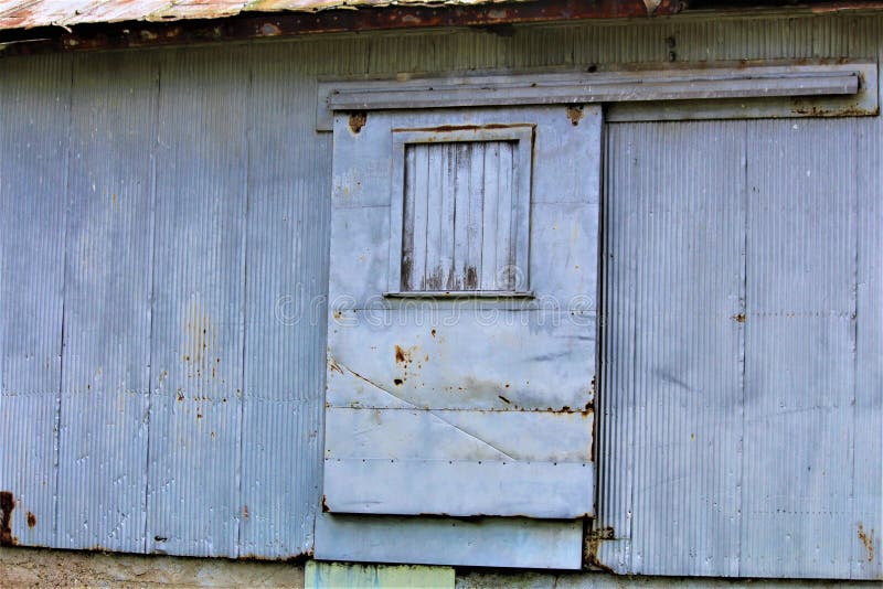 Old Door stock photo. Image of fashioned, abandoned, sliding - 99982008