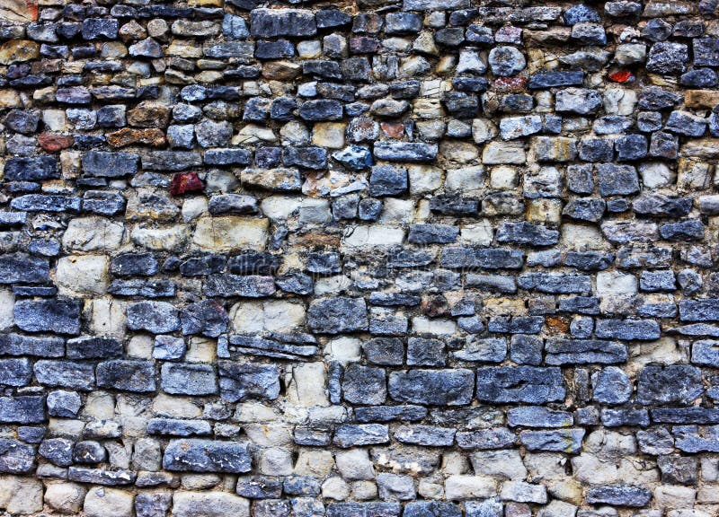 Old Grey Stone Wall Background Stock Image - Image of stones, rock ...