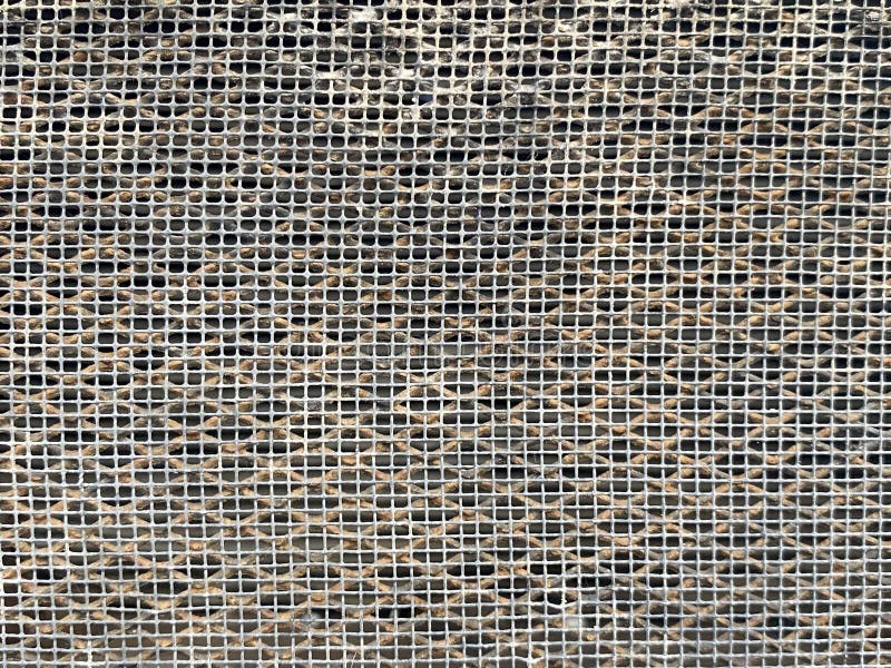 Old Grid Iron Machine Texture Stock Image - Image of blast, frame ...