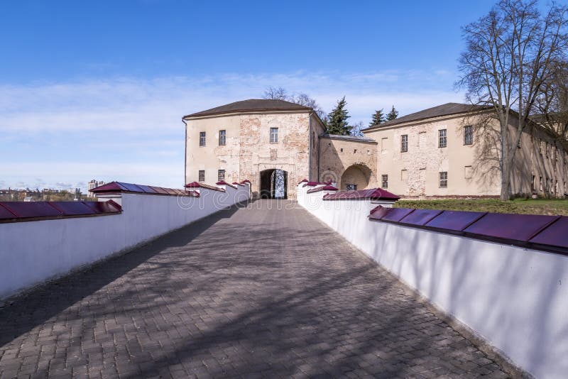 Grodno Castle Surrounded by Greenery Under the Sunlight and a Blue Sky ...