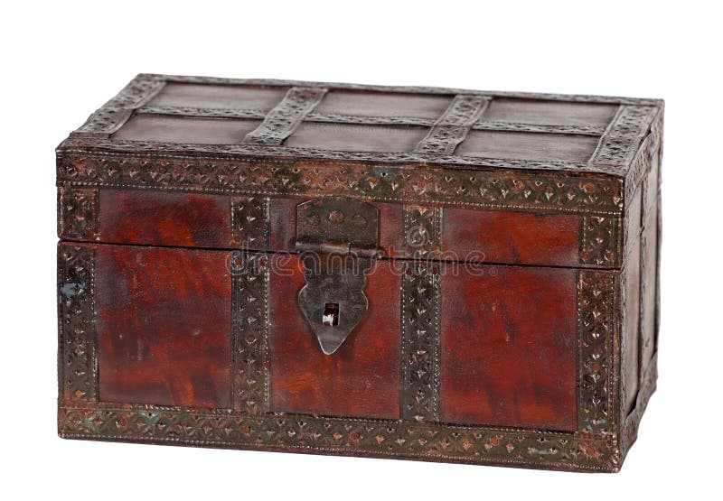 Old grunchy treasure chest stock photo. Image of ancient - 7864988