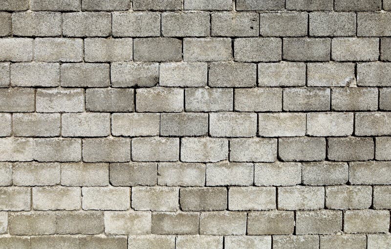 Retro cinder blocks stock photo. Image of gray, partition - 8364200