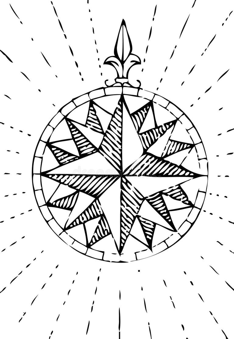 Grunge Compass Stock Illustrations – 5,682 Grunge Compass Stock ...