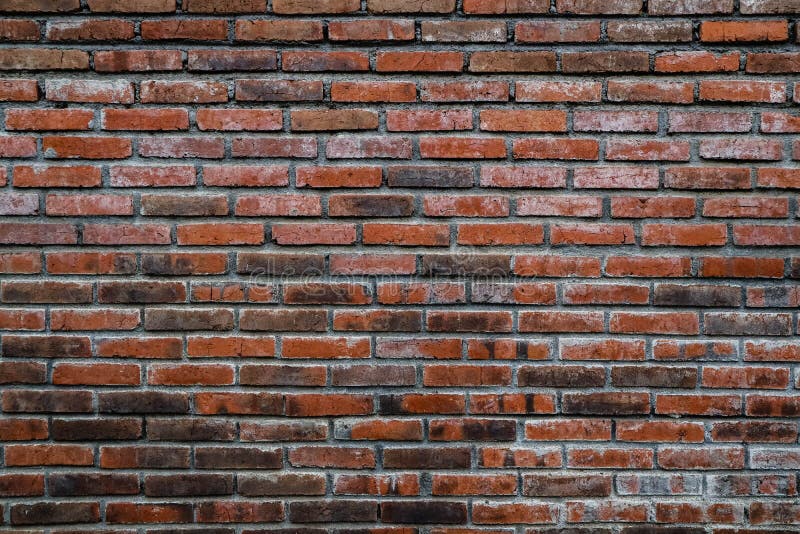 Old Grunge Dirty Brick Wall Surface. Abstract Tiled Brick Work ...