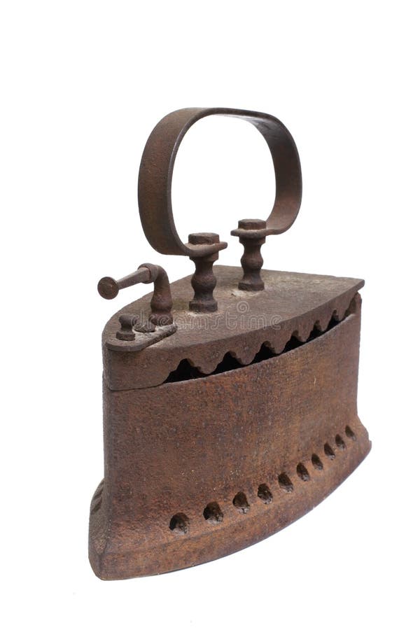 Old iron stock photo. Image of household, metal, metallic - 10907944