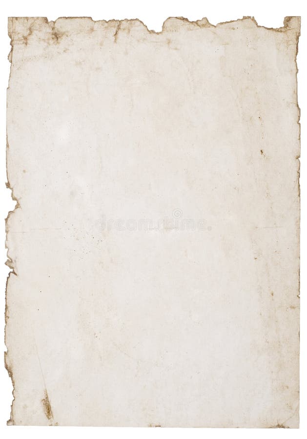 Old grunge paper stock photo. Image of aging, copy, isolated - 6981288