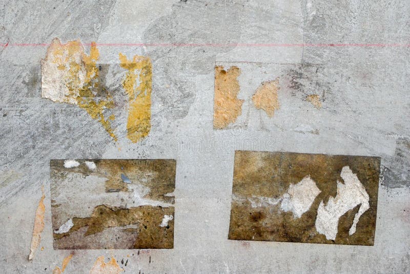 Old Grunge Posters Paper Surface Texture Background Stock Photo - Image ...