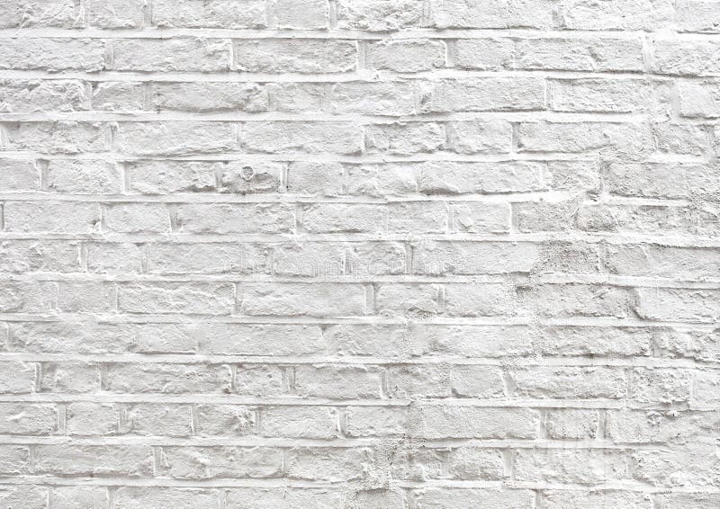 Painted White Brick Texture