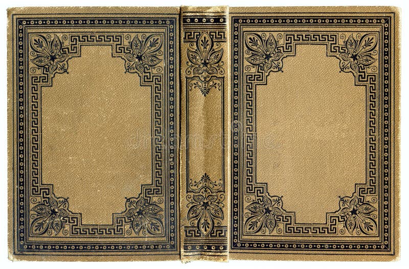 Antique Book Cover Template