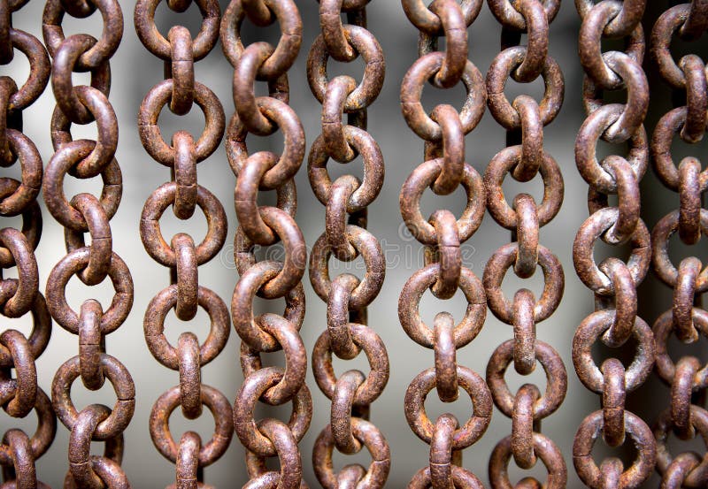 Old Grungy Chains Texture Background Stock Photo - Image of closeup ...