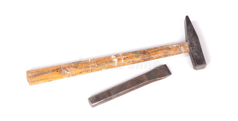 Old Grungy Chisel for Stone Works Stock Image - Image of sculpture ...