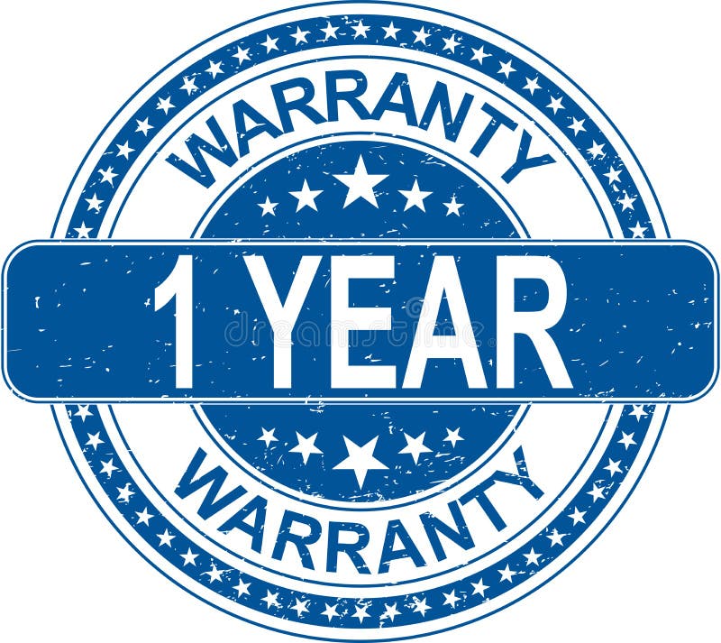 One Year Warranty Sign Grunge Sticker Or Badge Icon Isolated Stock ... One Year Warranty Sign Grunge Sticker Or Badge Icon Isolated Stock ...