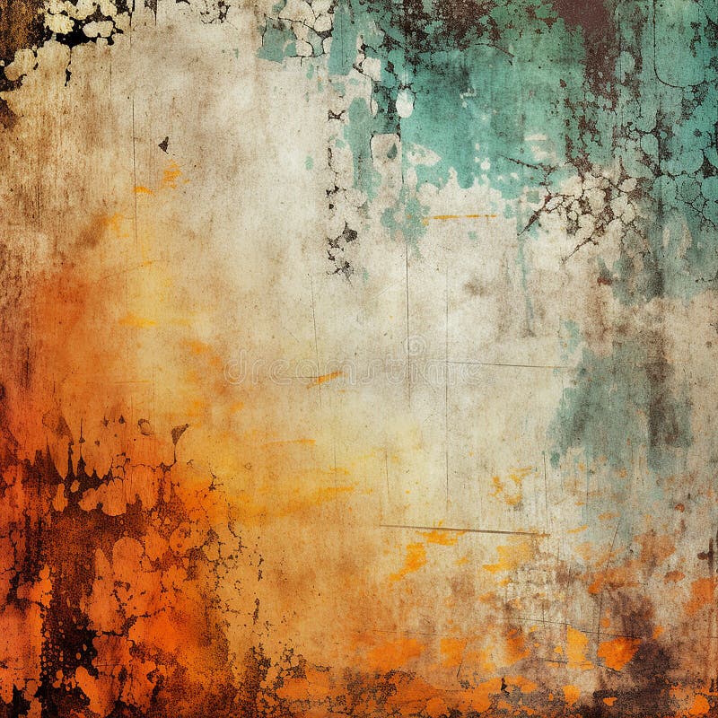 Old, Grungy, Textured, Rustic Style Background. Stock Illustration ...