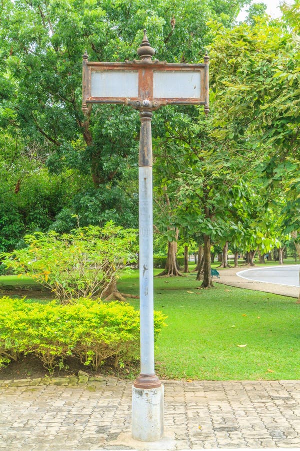 Old guide post stock photo. Image of mark, plant, indication - 32623348