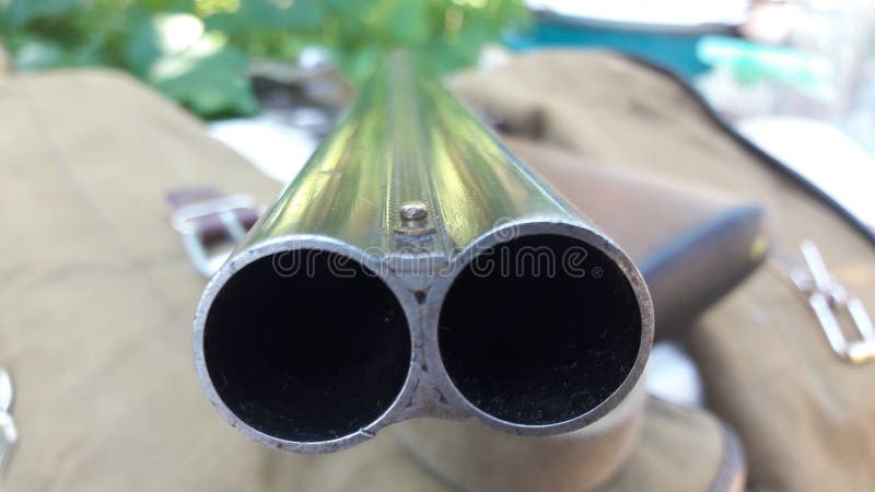 Old gun barrel slope 12mm stock photo. Image of barrel - 231952342