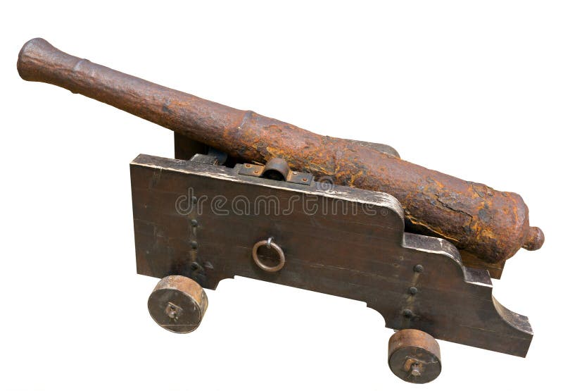 Old gun stock photo. Image of metallic, large, decayed - 48727904