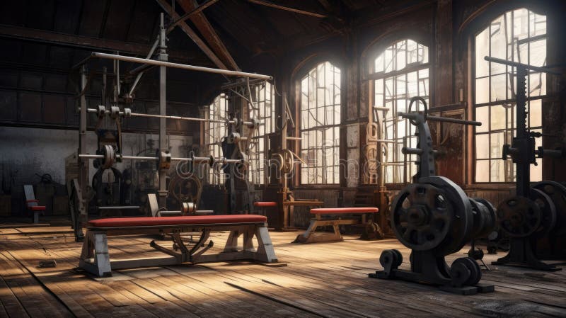 Old Gymnasium Stock Illustrations – 257 Old Gymnasium Stock Illustrations, Vectors & Clipart ...