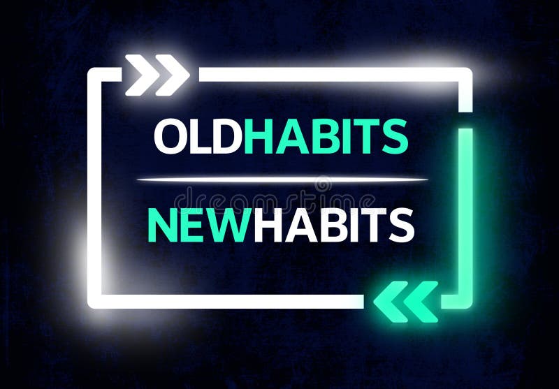 Old Habits New Stock Illustrations – 147 Old Habits New Stock ...