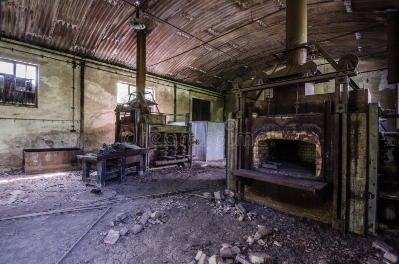 Old hall with forge stock photo. Image of machine, oblivion - 87380138