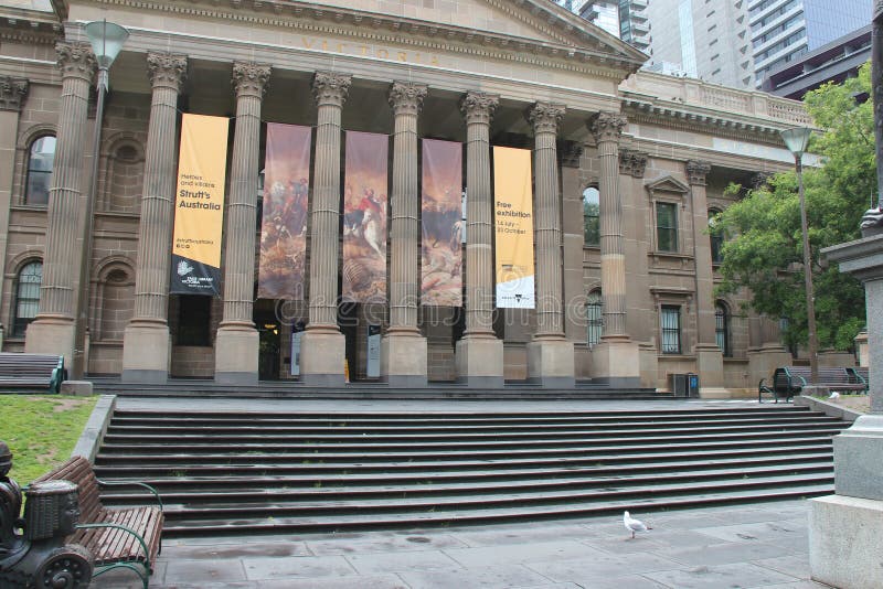 Old Hall (state Library of Victoria) in Melbourne - Australia Editorial ...